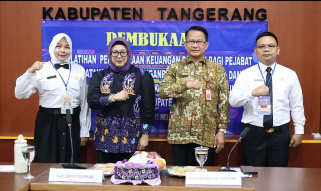 Wakil Bupati Buka Pelatihan Pengelolaan Keuangan dan Kehumasan - Berita Banten Satu